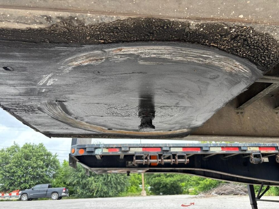 2016 Direct Trailer DT45FSTSLS 45' Flatbed T/A Semi Wood Deck Bulkhead ...