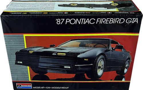 Monogram '87 Pontiac Firebird GTA, 1:24 Scale, Vintage 1987, New! MISB ...