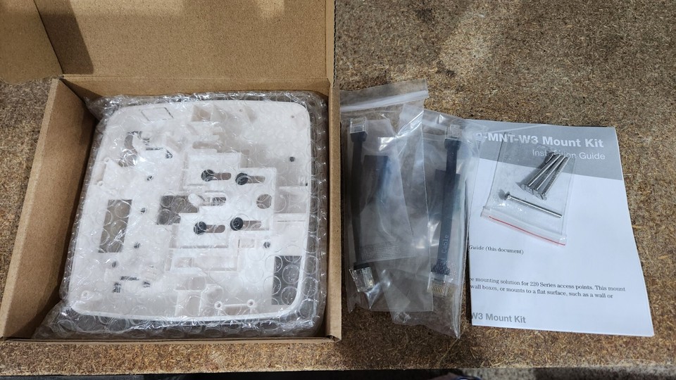 Aruba AP-220-MNT-W3 Wall/Ceiling Mount (JY706A) - Lot of 20 | eBay
