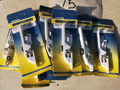 Basta / Shaw Key Locking Timber Casement Window Fastener - White Qty 5 ...