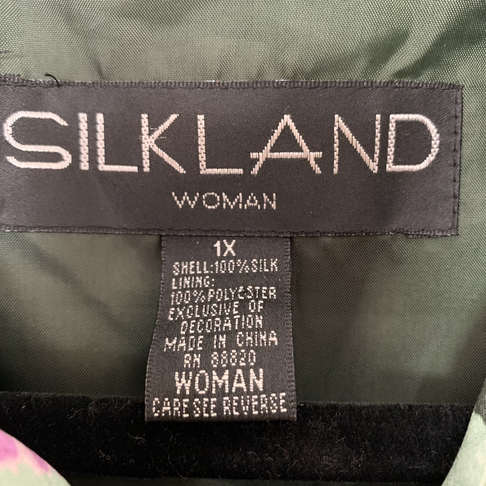 SILKLAND Womens 12 White Lightly Quilted Zip Up Long Sleeve Lined Jacket @ | eBay