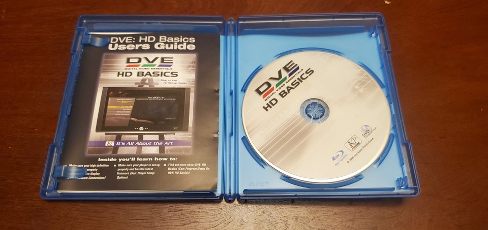 DVE Digital Video Essentials HD Basics [Blu Ray] Region Free - Ships ...