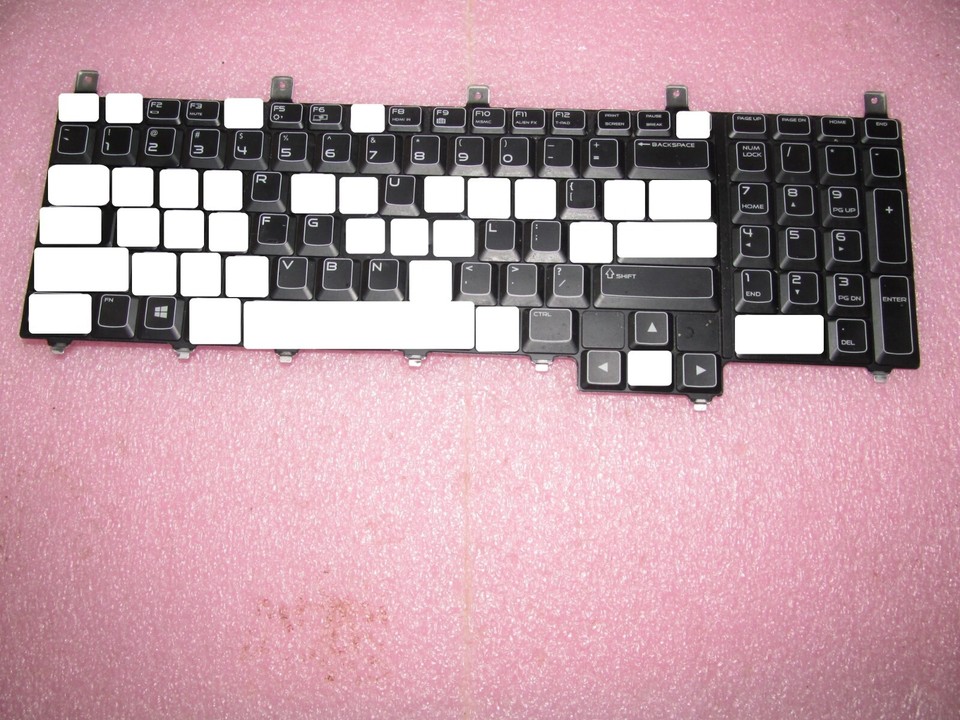 One Key from Dell Alienware M17x R4 Keyboard PK130MK1B00 NSK-D8G01 ...