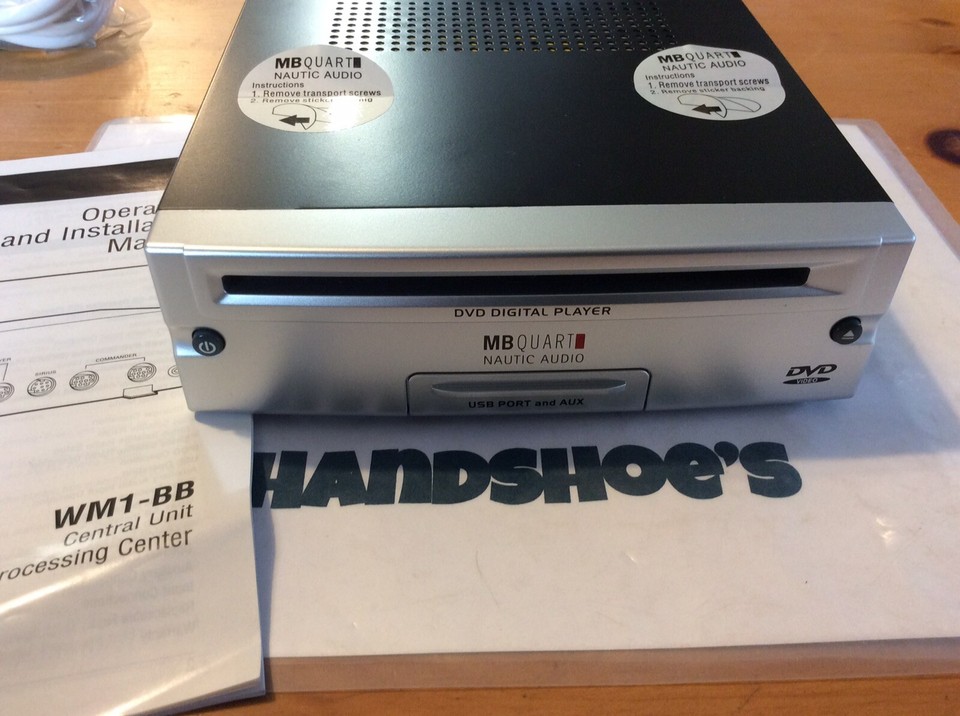 MB QUART NAUTIC AUDIO WBB-DVD MARINE SLAVE DVD/CD PLAYER *S71/72 | eBay