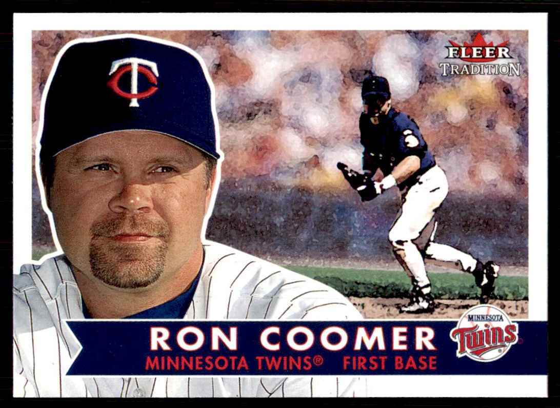 2001 Fleer Tradition Ron Coomer Baseball Cards #79 | eBay