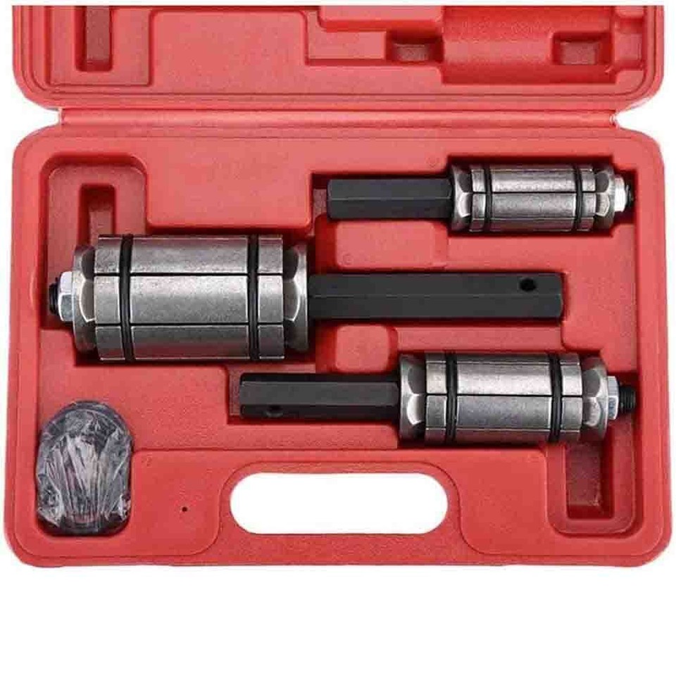 Tail Pipe Tube Exhaust Muffler Expander Spreader Tool Kit Set 1-1/18" 3 ...