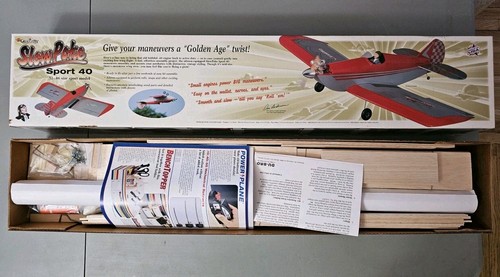 Great Planes SP40 Slow Poke Sport 40 RC Airplane Kit - 32 - 46 Engine ...