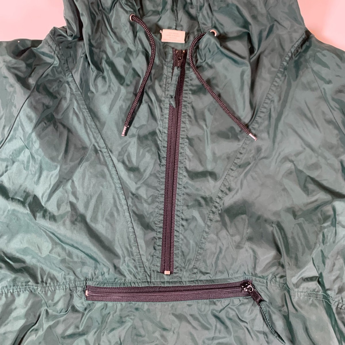 Vintage 90s Old Navy Anorak XL Green Pullover Rain Jacket Vintage 90s Old Navy Anorak XL Green Pullover Rain Jacket