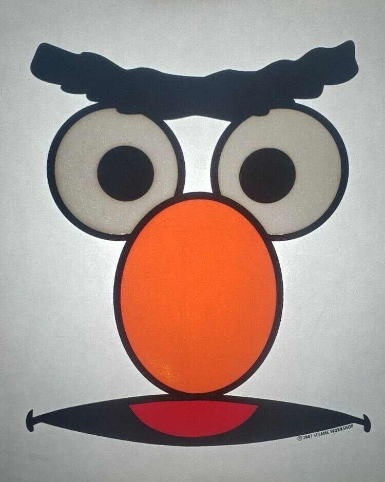 Sesame Street Bert Face