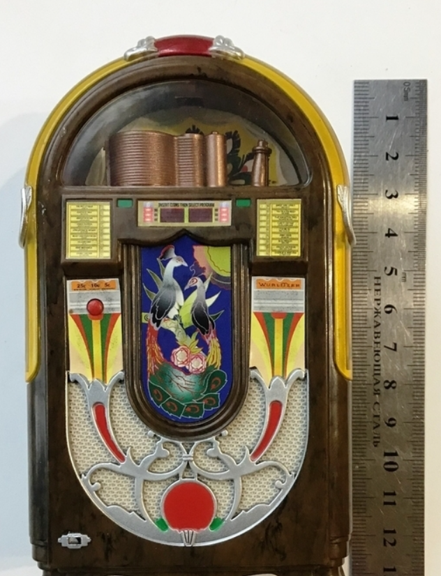 Vintage collectible Toy Jukebox model "Wurlitzer 850" USA Model P.R.C ...