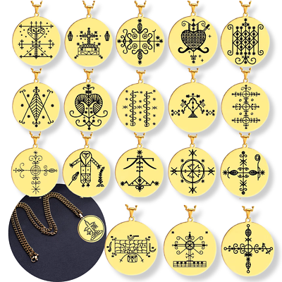 Papa Ghede Voodoo Veve Vodou Amulet Talisman Death Spirit