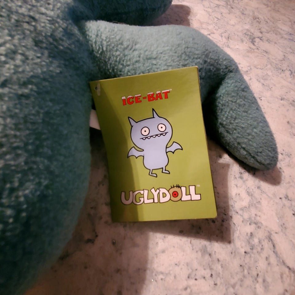 NEW RARE 2002 22" Ugly Doll Ice Bat 22" Plush | eBay