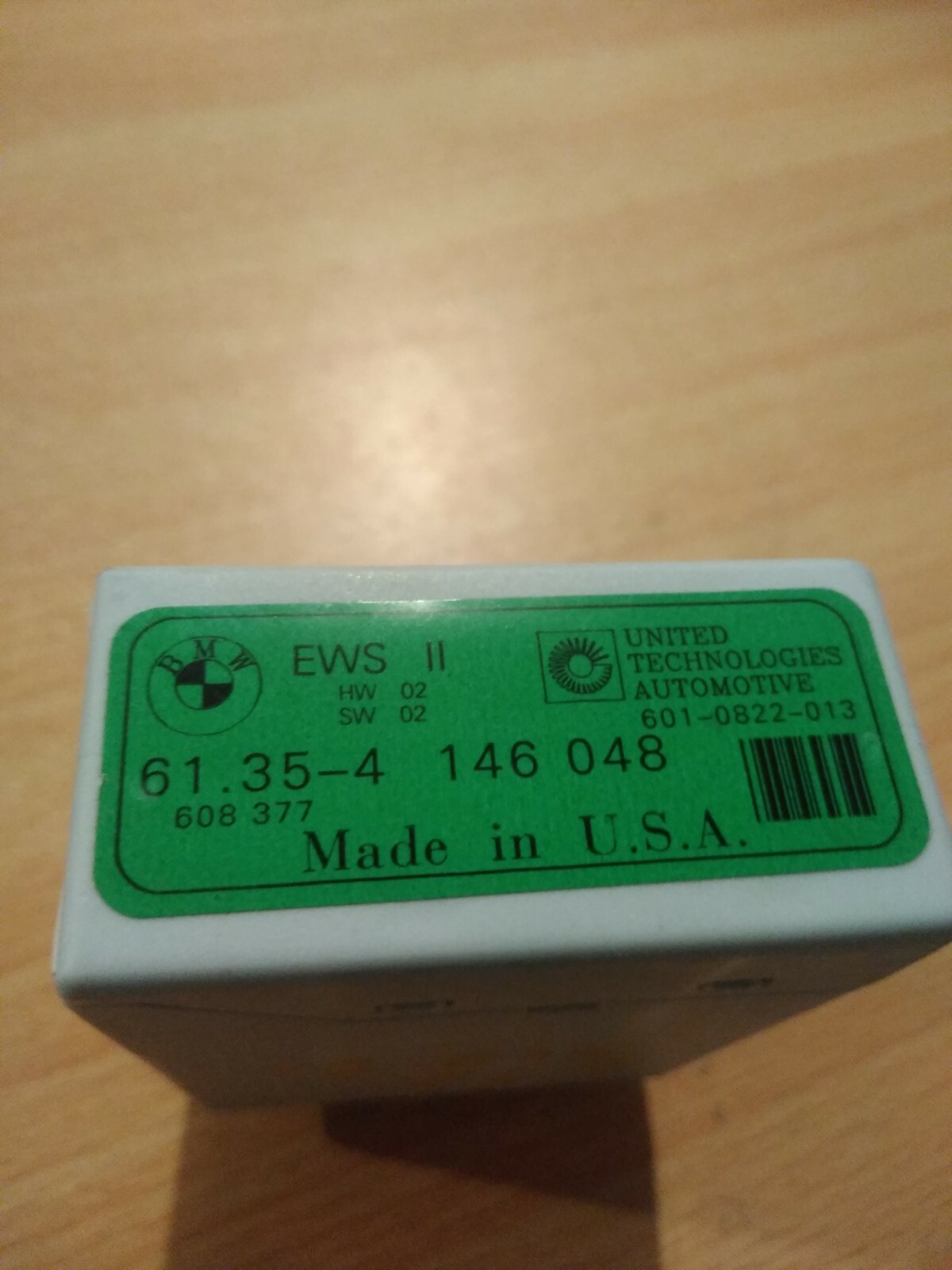 BMW E36 318ti Z3 EWS ll Anti Theft Lock Control Module 61354146048 | eBay