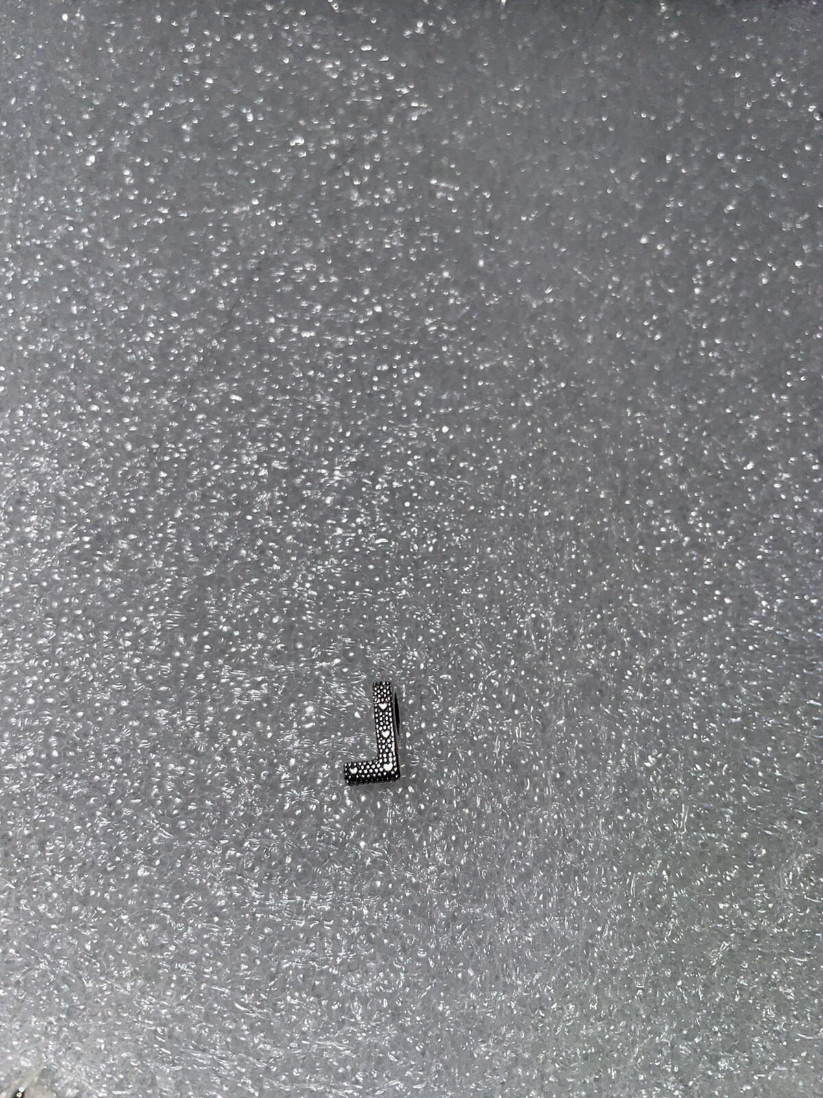 Pandora Letter L Alphabet Charm Authentic Pre-Owned - Gem