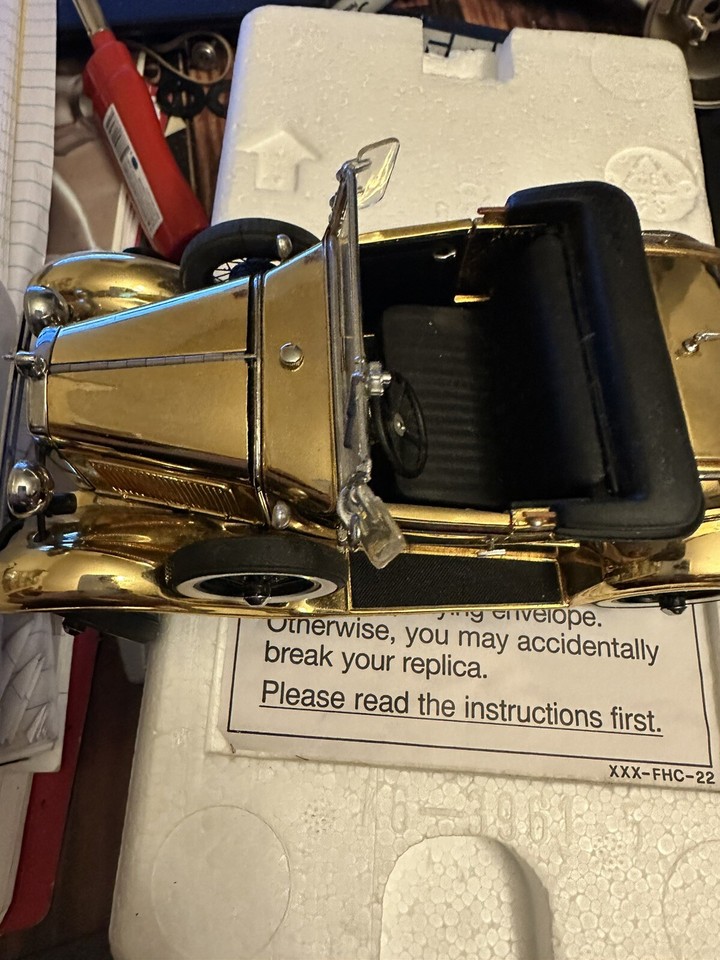 1931 Ford MODLE A Car 24K Gold HOT ROD Metal Model A MUST HAVE SEELING ...