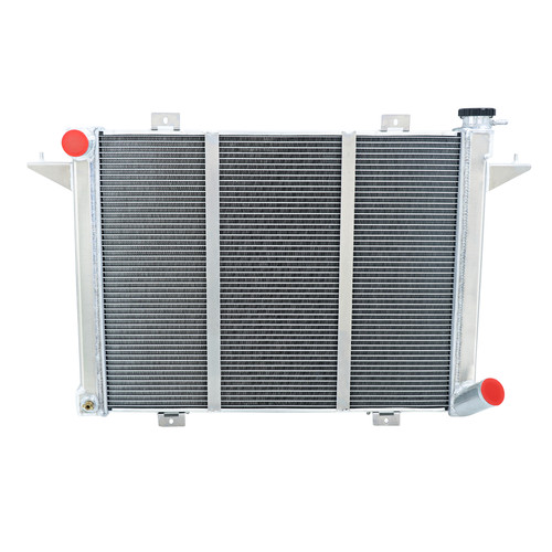 4 Row Radiator Shroud Fan For 1991-1993 Dodge D250 D350 W250 W350 5.9 ...