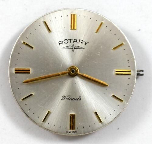 Vintage Swiss Made Rotary Manual Wind 21J Wrist Watch Movement lot.t | eBay