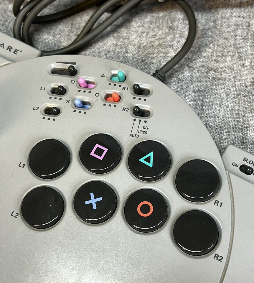 Asciiware Ascii Stick Playstation 1 PS1 Arcade Specialized Joystick ...