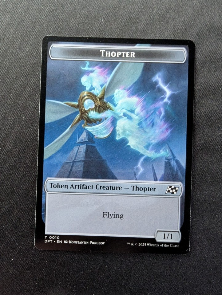 GOBLIN #5 / THOPTER #10 Token MTG Aetherdrift Tokens | eBay