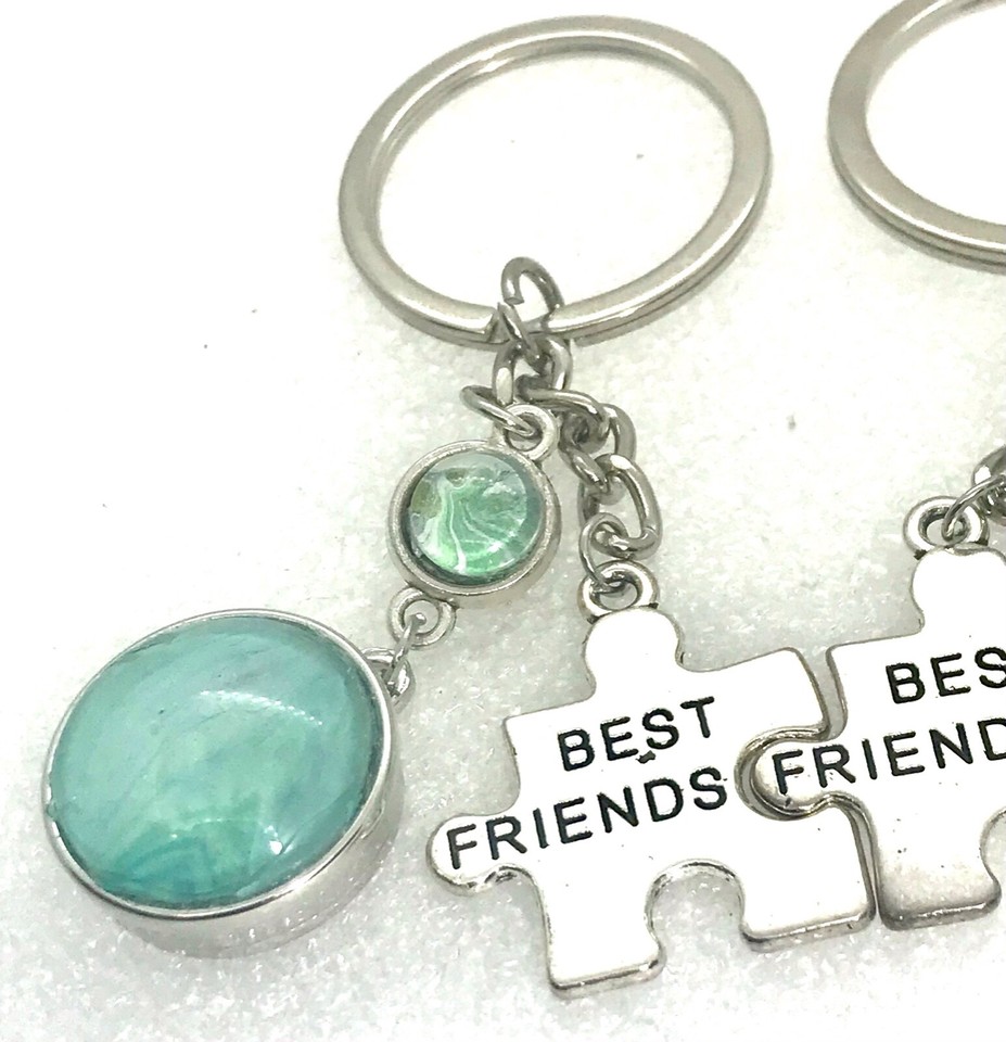 Handmade Key chain key rings charm unique gift idea wearable art ...