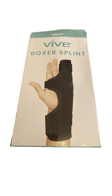 Vive Boxer Finger Splint - Supports Pinky, Ring, Middle Metacarpals and ...