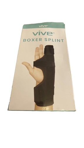 Vive Boxer Finger Splint - Supports Pinky, Ring, Middle Metacarpals and ...