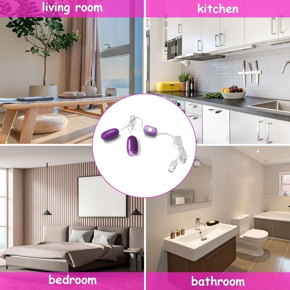 Dual Bullet Egg G Spot Dildo Sucker Vibrator Stimulation For Women | eBay