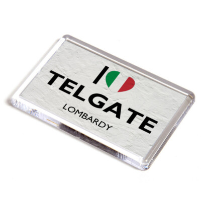FRIDGE MAGNET - I Love Telgate, Lombardy - Italy | eBay UK