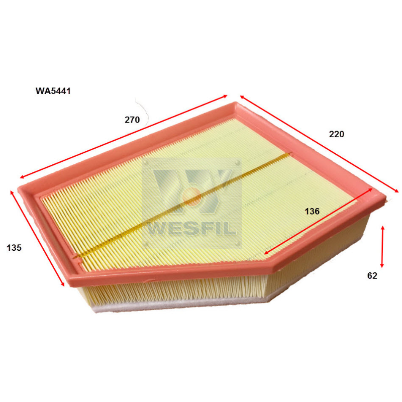 Wesfil Cooper Air Filter Wa5441 A2035 suits Bmw | eBay