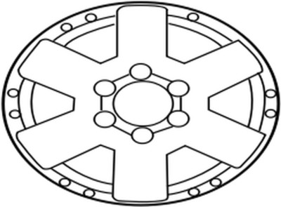 42611-35490 Toyota Wheel, disc 4261135490, New Genuine OEM Part | eBay