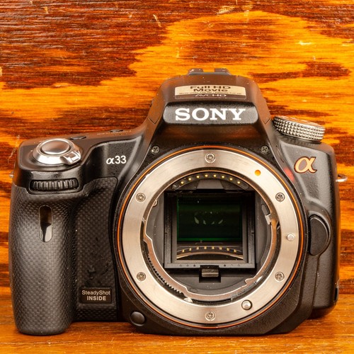 Sony Alpha A33 14.2MP Digital SLT SLR Camera Body Only Tested Working ...