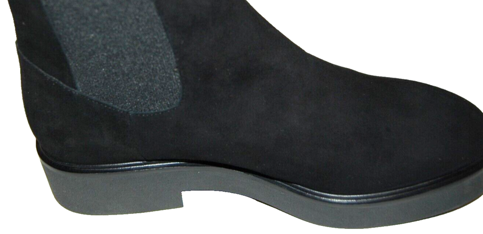 STUART WEITZMAN Alpine Suede Cozy Faux Fur Lined Chelsea Boots Size US ...