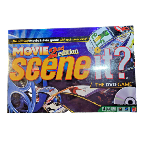 Movie Scene it? 2nd Edition Trivia DVD Board Game NEW SEALED 2007 ...