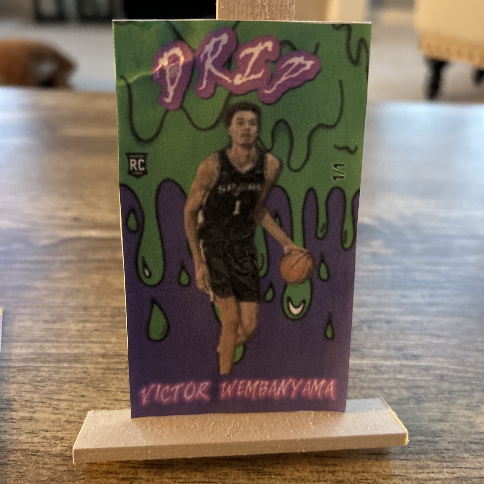 1/1!!! Victor Wembanyama RC DRIP Homemade Card | eBay