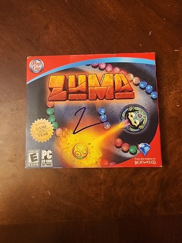 PopCap Zuma Computer Video Game WIN MAC CD ROM Software 899274001109 | eBay