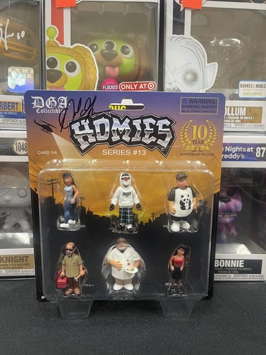 Autographed Homies Series 13 Card #1 Set of 6 Figures | eBay