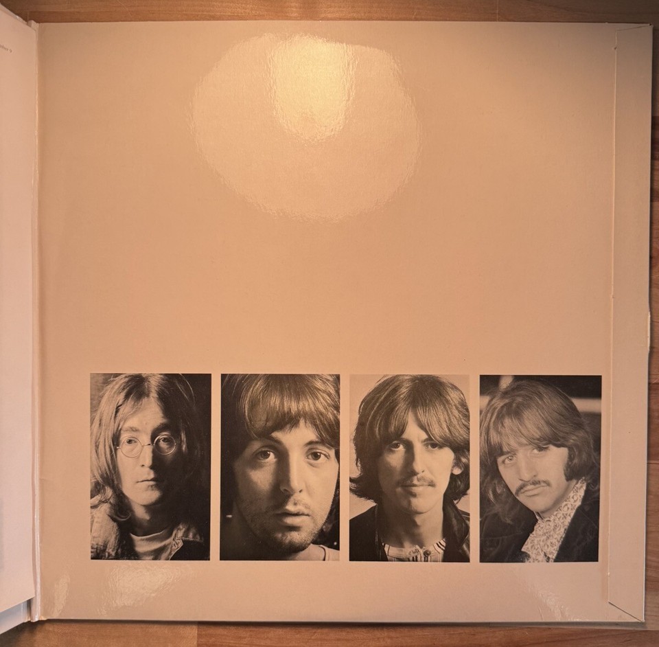 Beatles The White Album Vinyl Stereo Record - Original, Vintage First ...