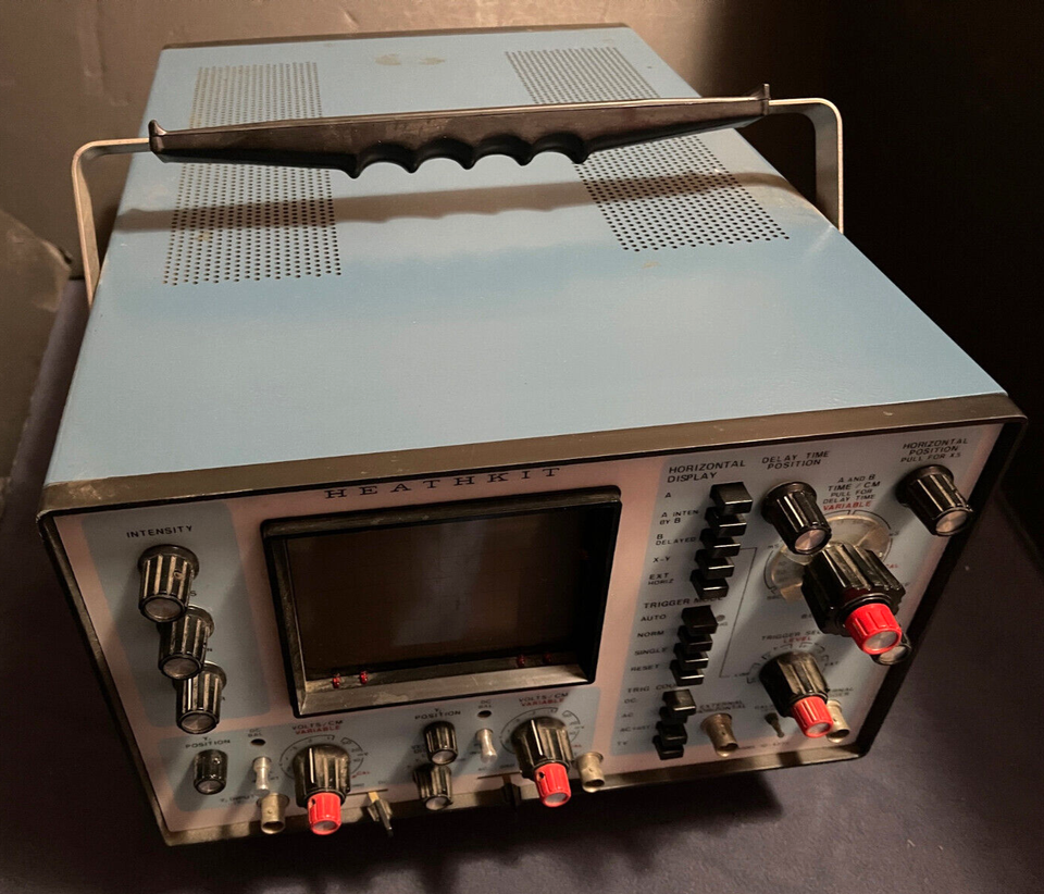 Heathkit Model IO-4235 DC-35MHz Dual-Trace Oscilloscope Assembled UOS w ...