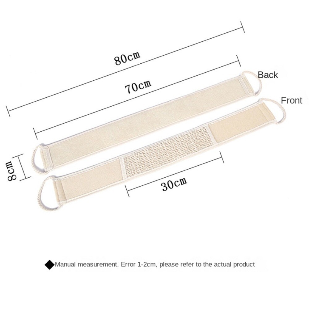 Strip Towel Loofah Back Strap Exfoliator Loofah Brush for Shower Rub ...