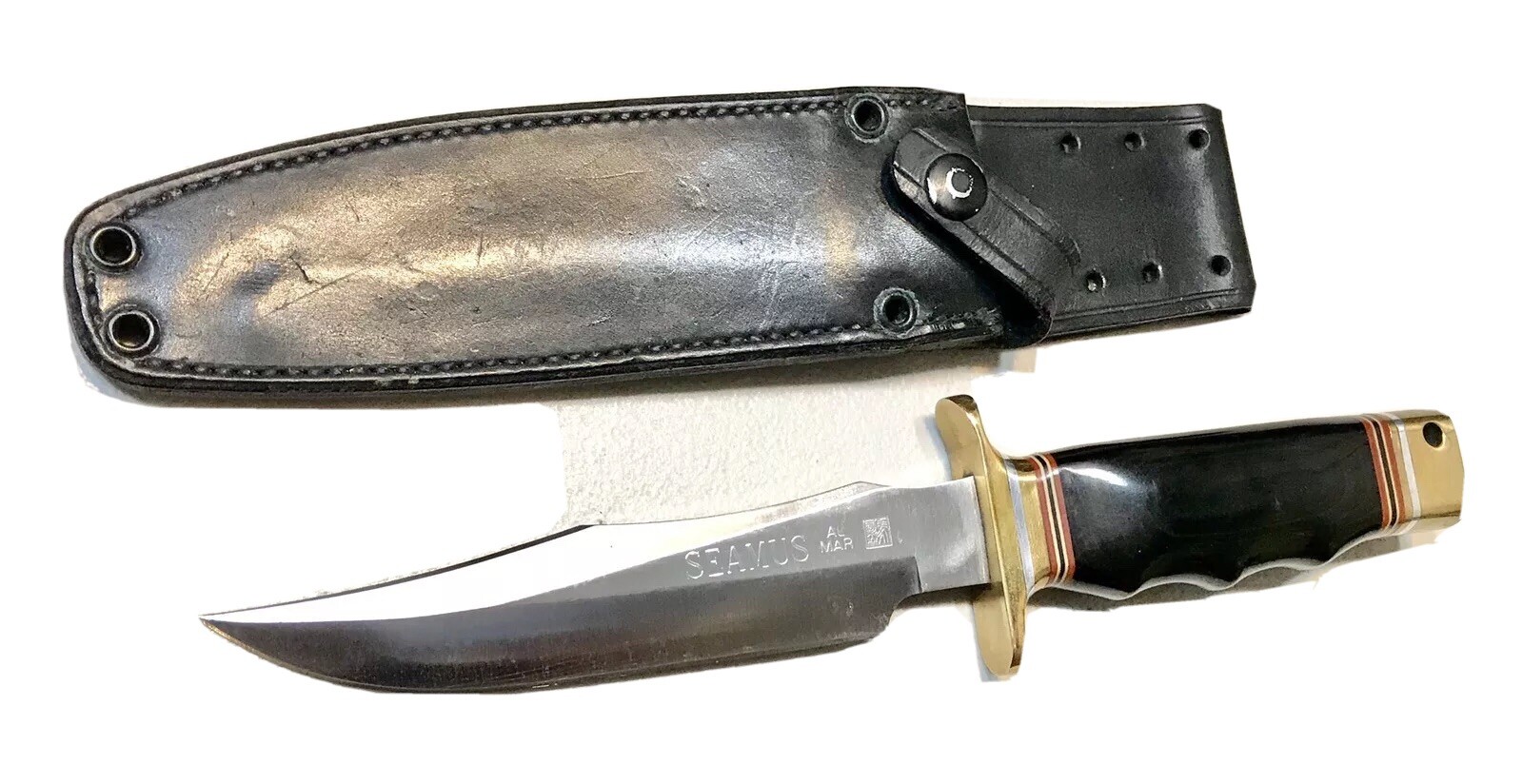 Rare Vintage 1980 Al Mar SOF SOG Seki Japan De Opresso Liber Dagger ...