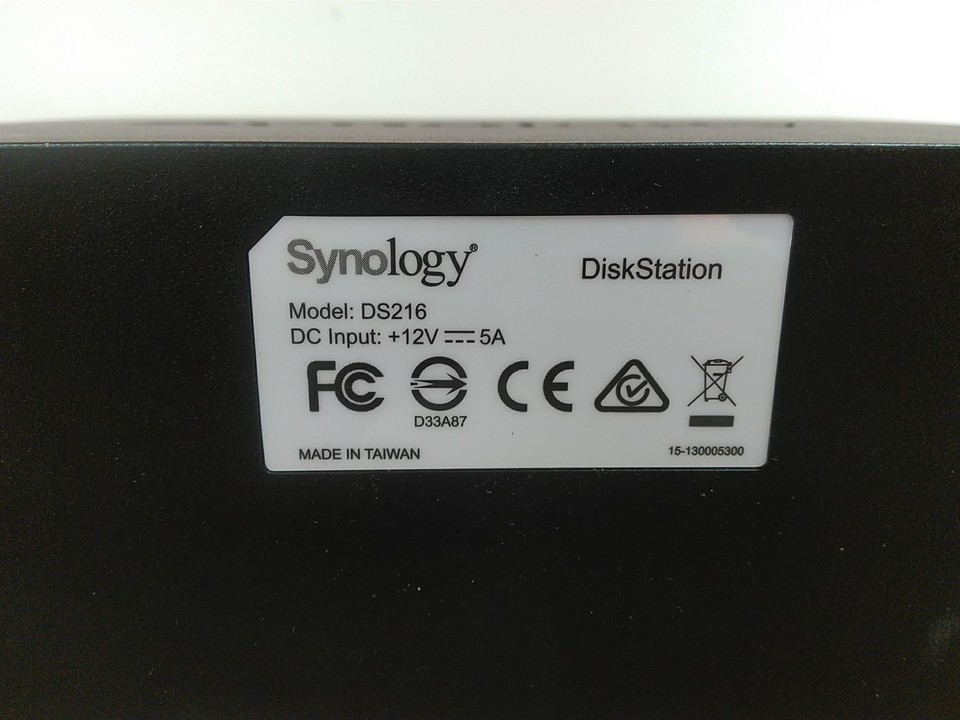 Synology DiskStation DS216 2-Bay Diskless NAS Network Attached Storage No PSU | eBay