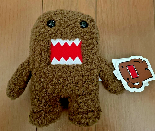 DOMO kun plush mascot 16.5cm Size S 6" NHK Toy JAPAN Domo-kun w/tag NEW ...