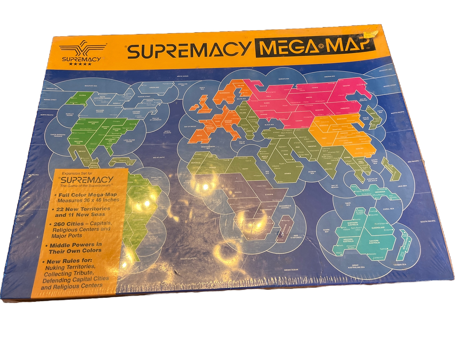 Supremacy | Mega Map Expansion Set | SUP3000 | 1993 | | VG for sale ...