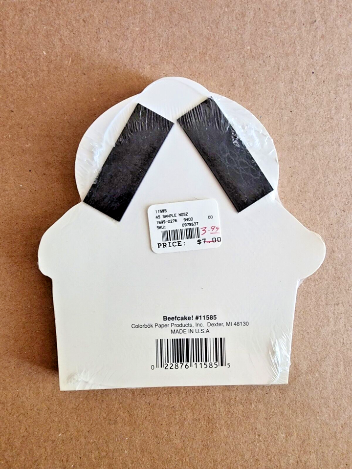 South Park Cartman Beefcake Magnetic Notepad 1998 Cartoon Comedy ...