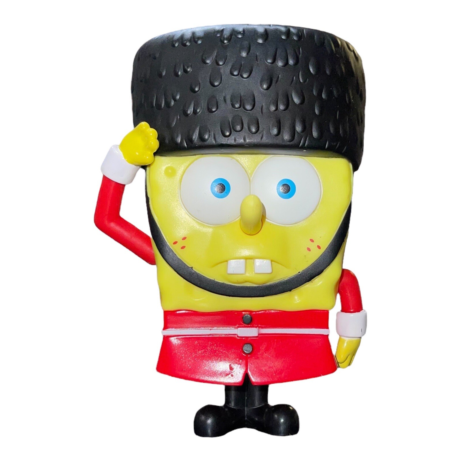 SpongeBob Burger King Lost in Time British Guard Figure (2005) | eBay