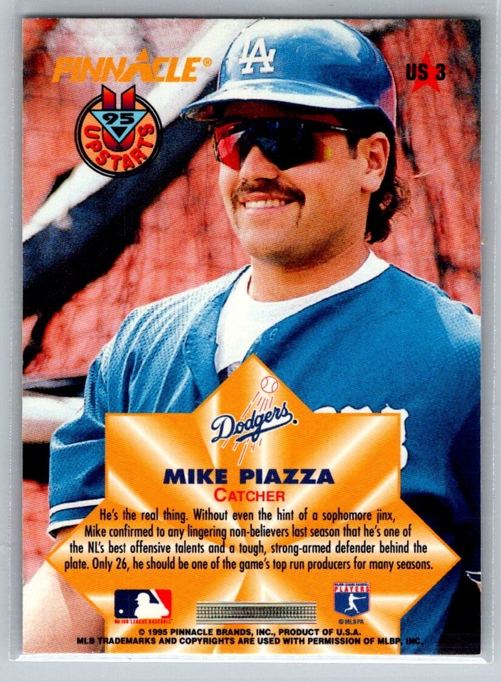1995 Pinnacle #US3 Mike Piazza Upstarts | eBay
