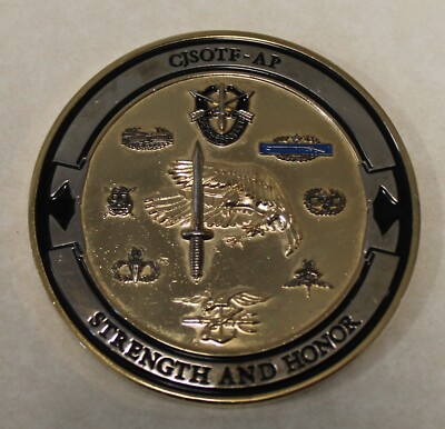 Special Operations Forces OIF CJSOTF-AP Dagger Military Army Challenge ...