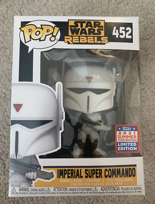 Funko Pop 452 IMPERIAL SUPER COMMANDO 2021 Summer Convention Limited ...