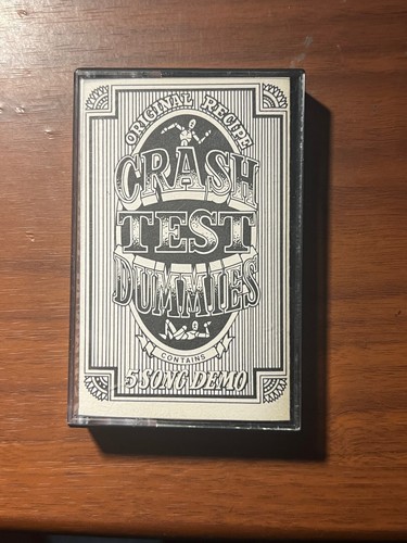 Crash Test Dummies - Original Recipe 5 Song Demo Cassette Tape | eBay