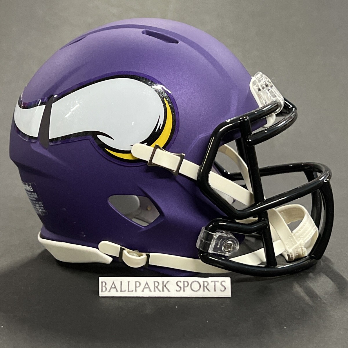 Viking Football Helmet Revo Speed Vikings – Riddell NFL Pocket Pro